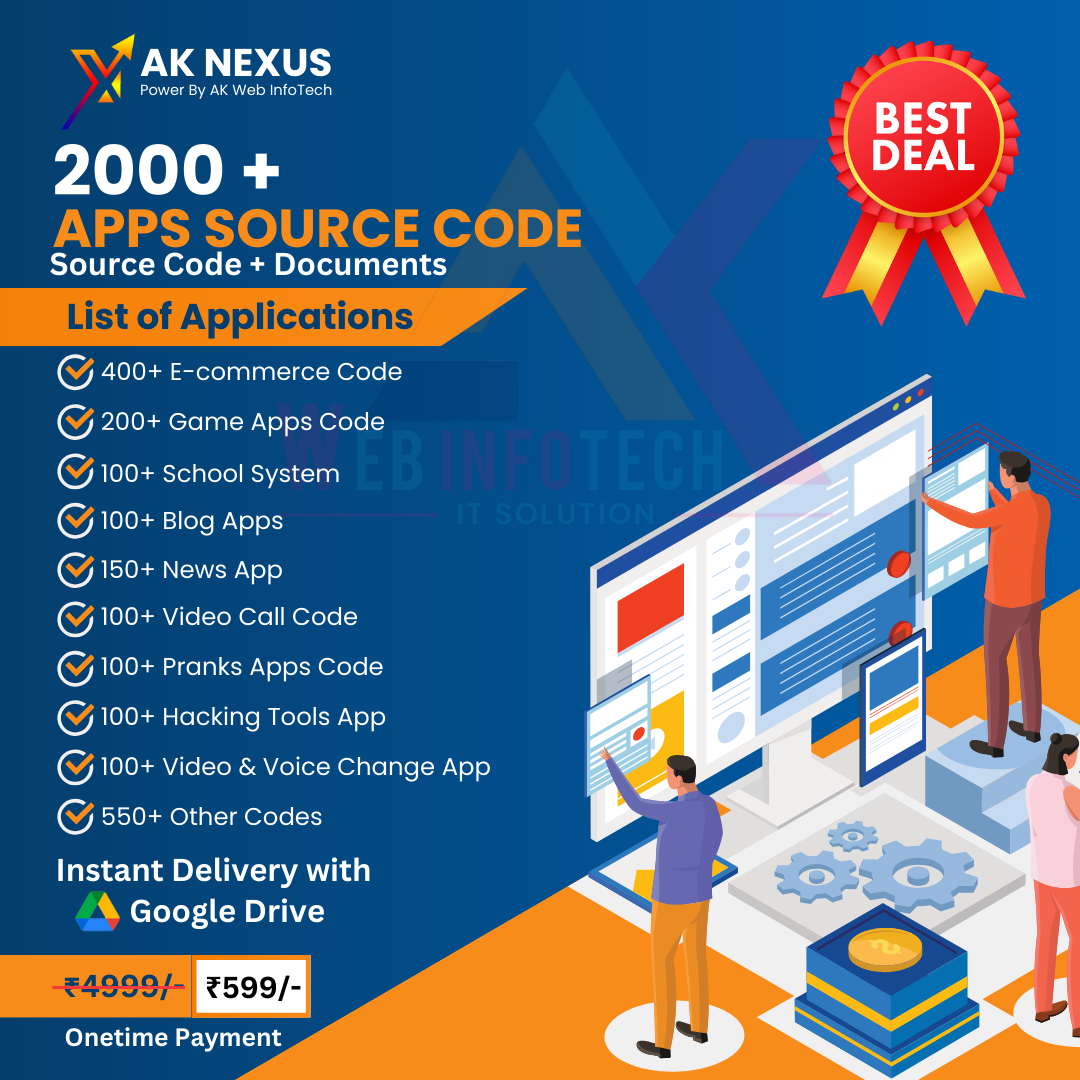 2000+ Android Applications Source Code – IT Company